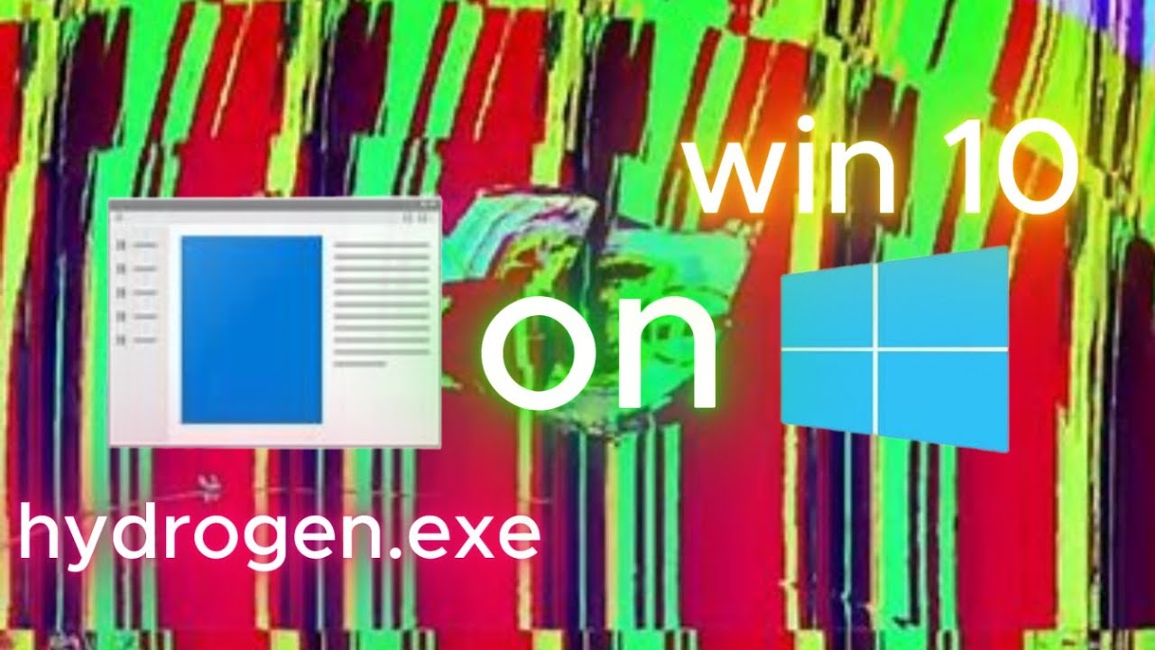 Virus hydrogen.exe thực sự điên rồ. (The hydrogen.exe virus is truly ...