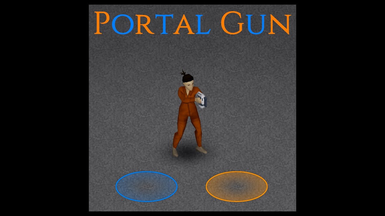 Portal Gun Long Range Teleport - YouTube