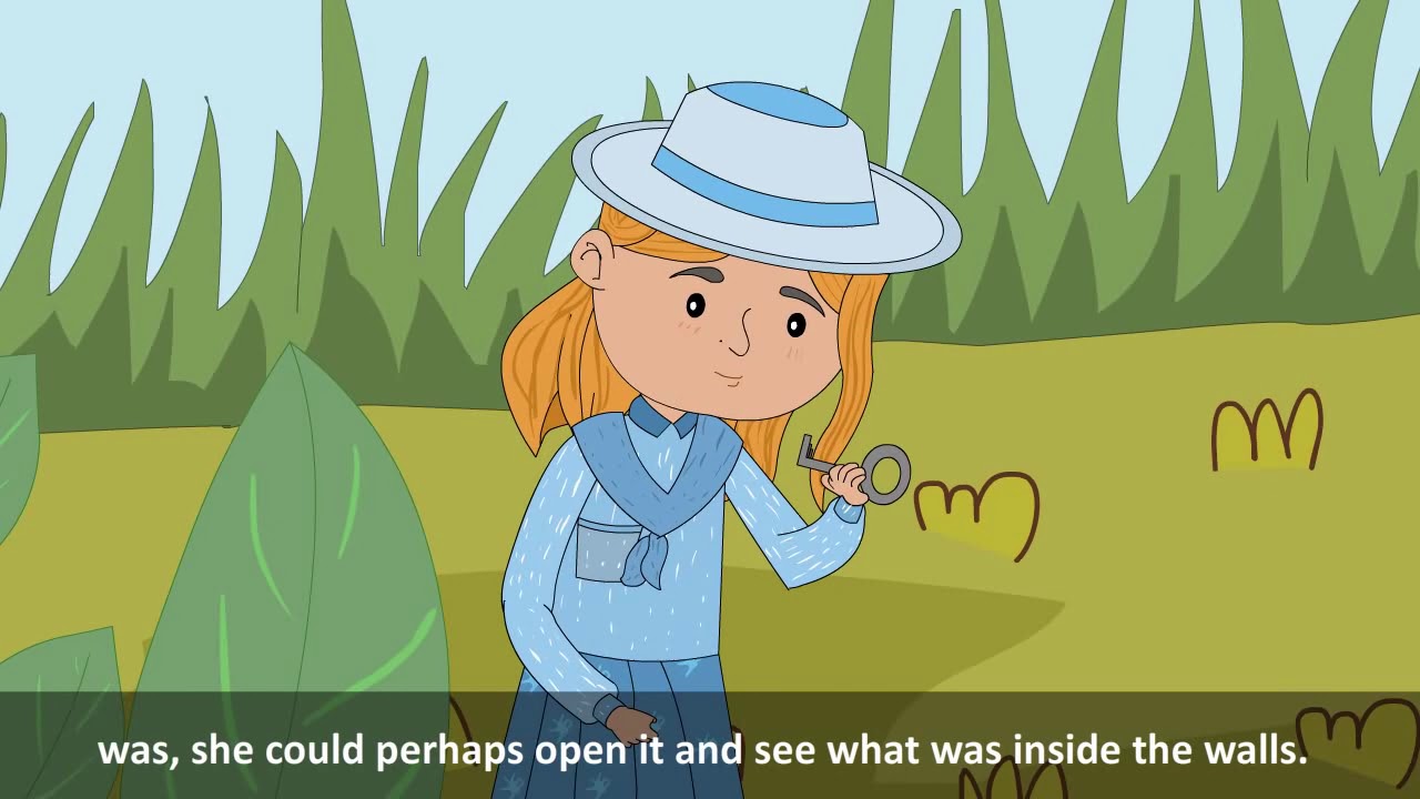 Chapter 7 - Into the Secret Garden - English Coach 4 | English Story ...