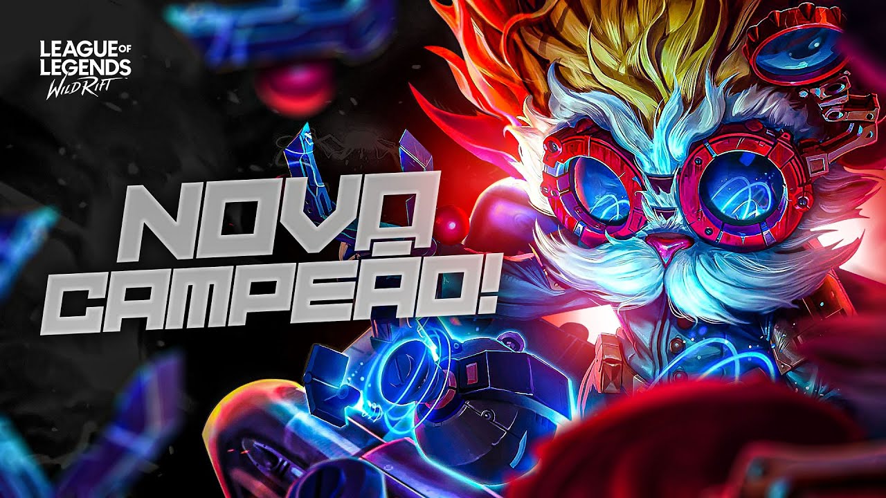 NOVO CAMPEÃO HEIMERDINGER!!! LOL WILD RIFT - YouTube