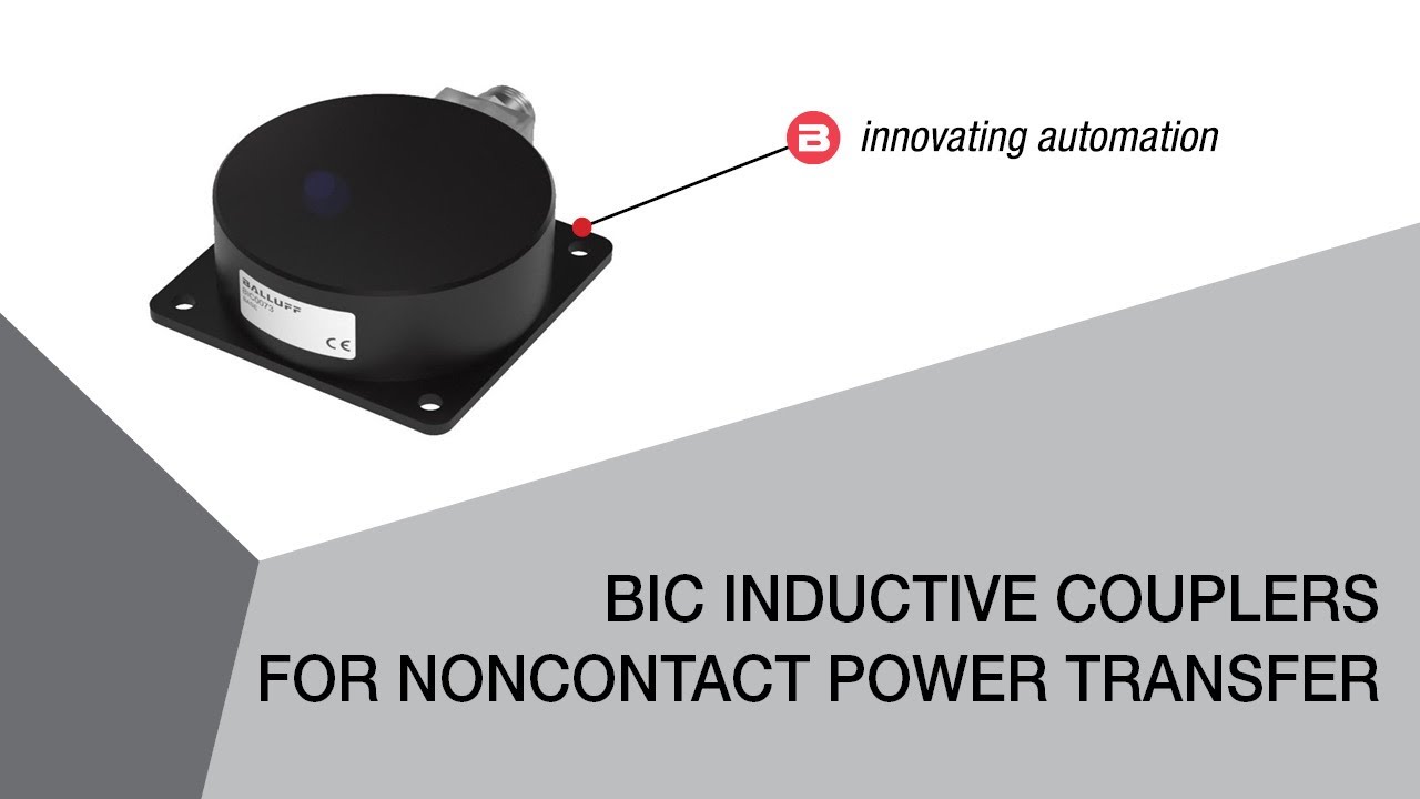 BIC Inductive Couplers for Noncontact Power Transfer - YouTube