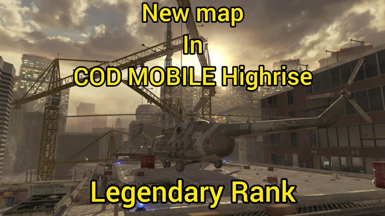 Highrise New map in Call of duty mobile | legendary rank - YouTube