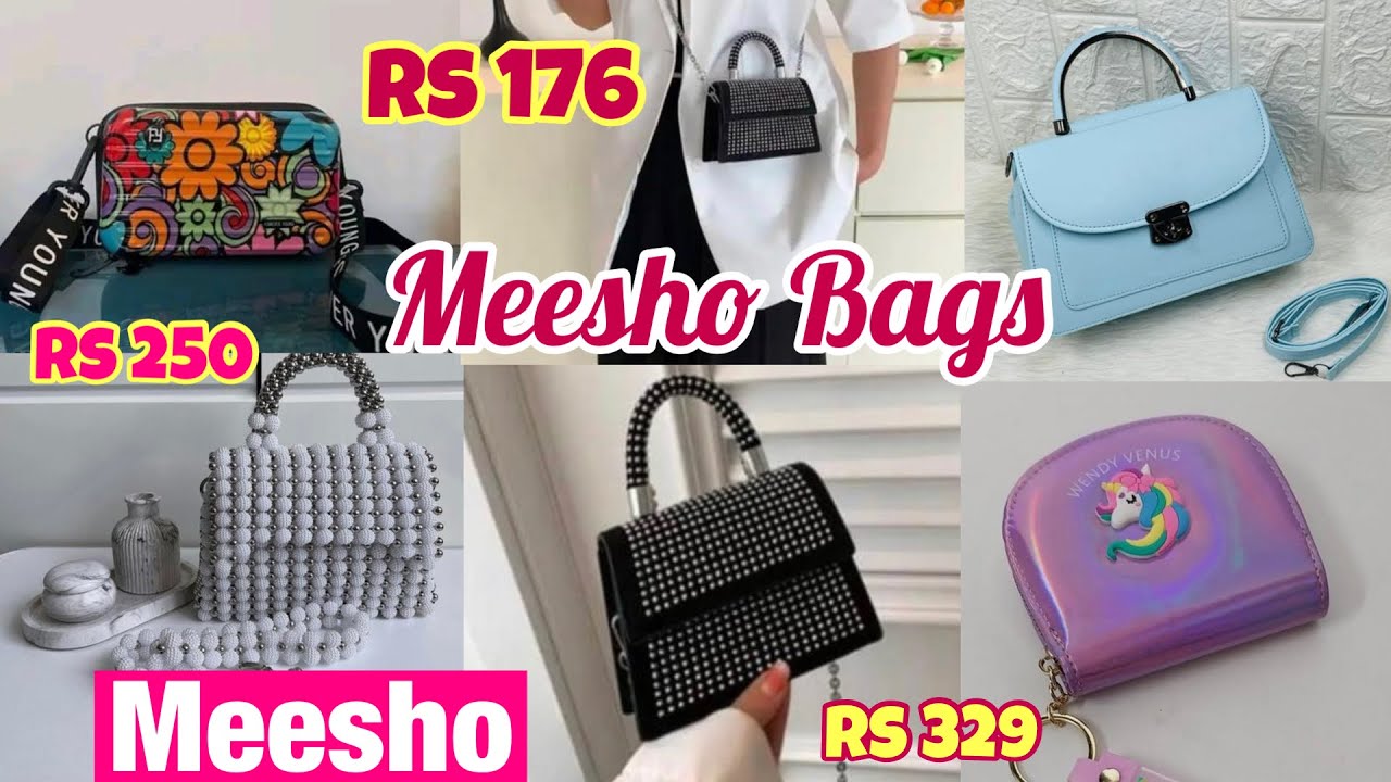 Meesho Trendy Bags Haul 👜| Starting at Rs 176/- | Affordable Bags Haul ...