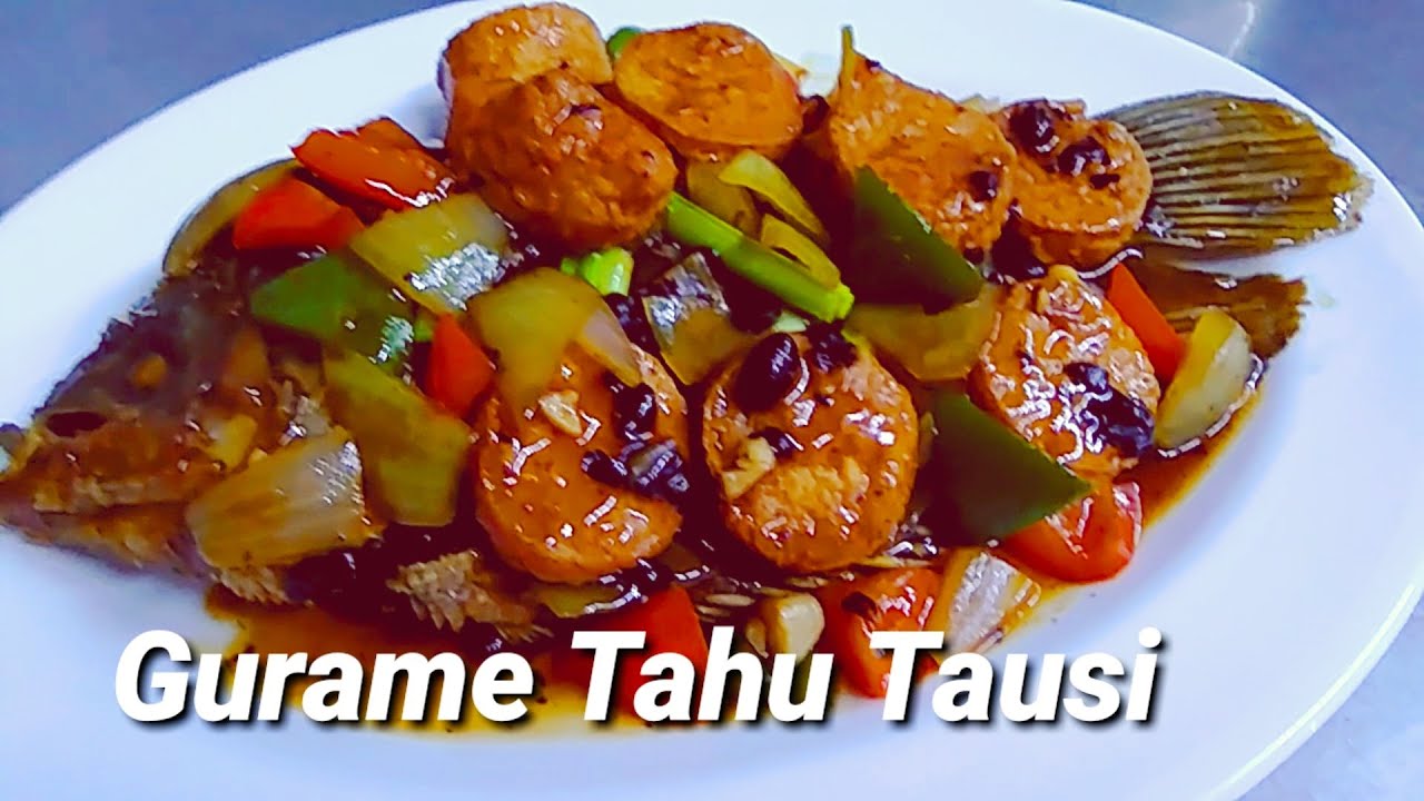 Resep Cara Membuat Gurame Tahu Tausi Enak Dan Mantap Youtube
