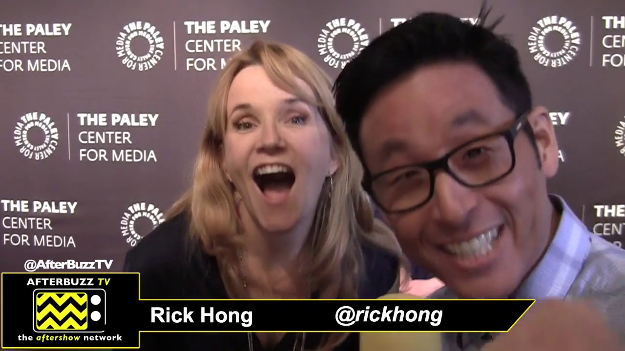 Rick Hong with Lea Thompson at 100th Episode Celebration of THE ...