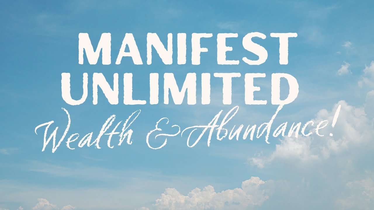 Manifest Wealth & Abundance with These Powerful Affirmations | Attract ...