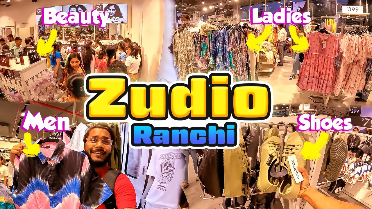 ZUDIO Ranchi Full Tour | First Zudio Store in Ranchi | Zudio Shopping ...