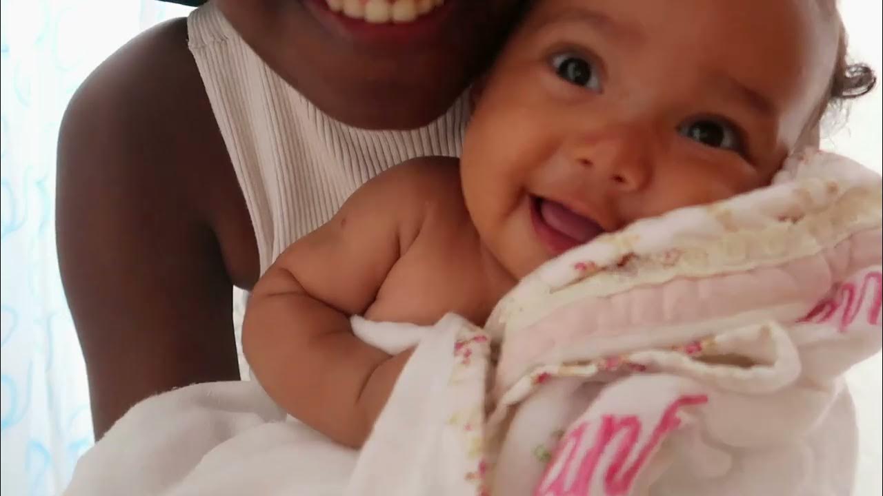 ROTINA DO DIA COM MINHA FILHA DE 4 MESES - YouTube