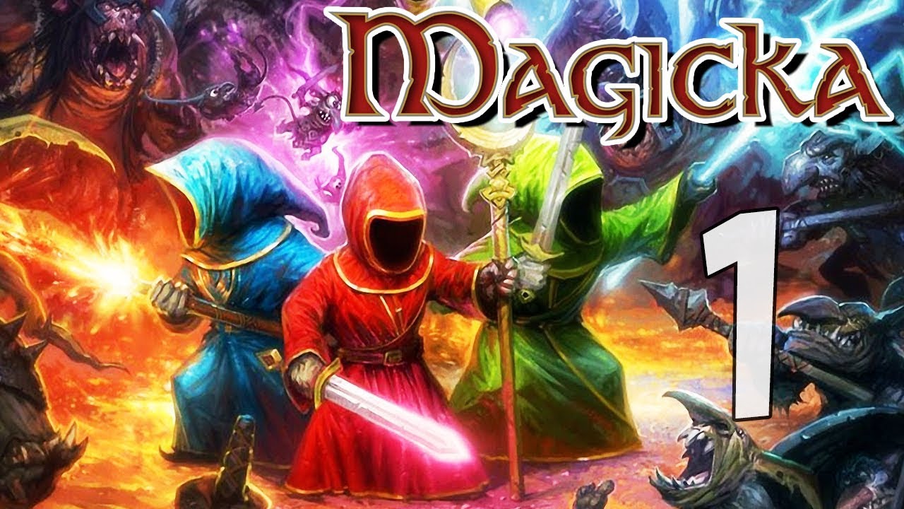 ☀ Magicka #1 Прохождение в кооп! Только не убей друга!) - YouTube