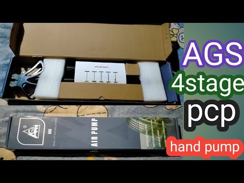 Ags 4 stage hand pump pcp review & unboxing - YouTube
