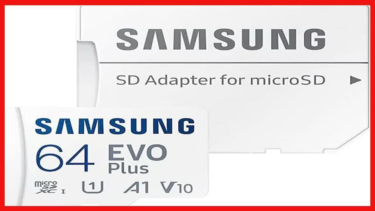 Great product - Samsung Evo Plus 64GB MicroSD XC Class 10 UHS-1 Mobile ...