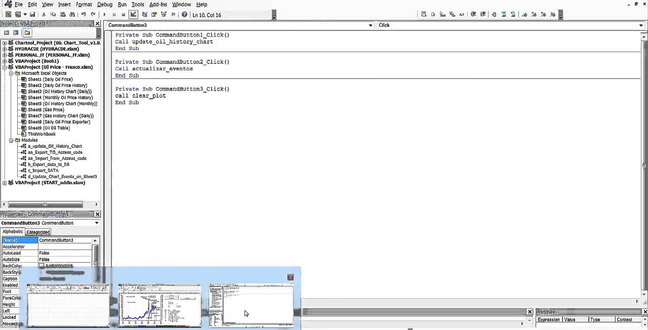 Agregando eventos en gráfica de Excel con VBA - YouTube