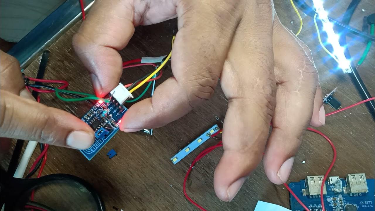 Khod bana sakte hai led touch dimmer light Touch senser dimmer module ...