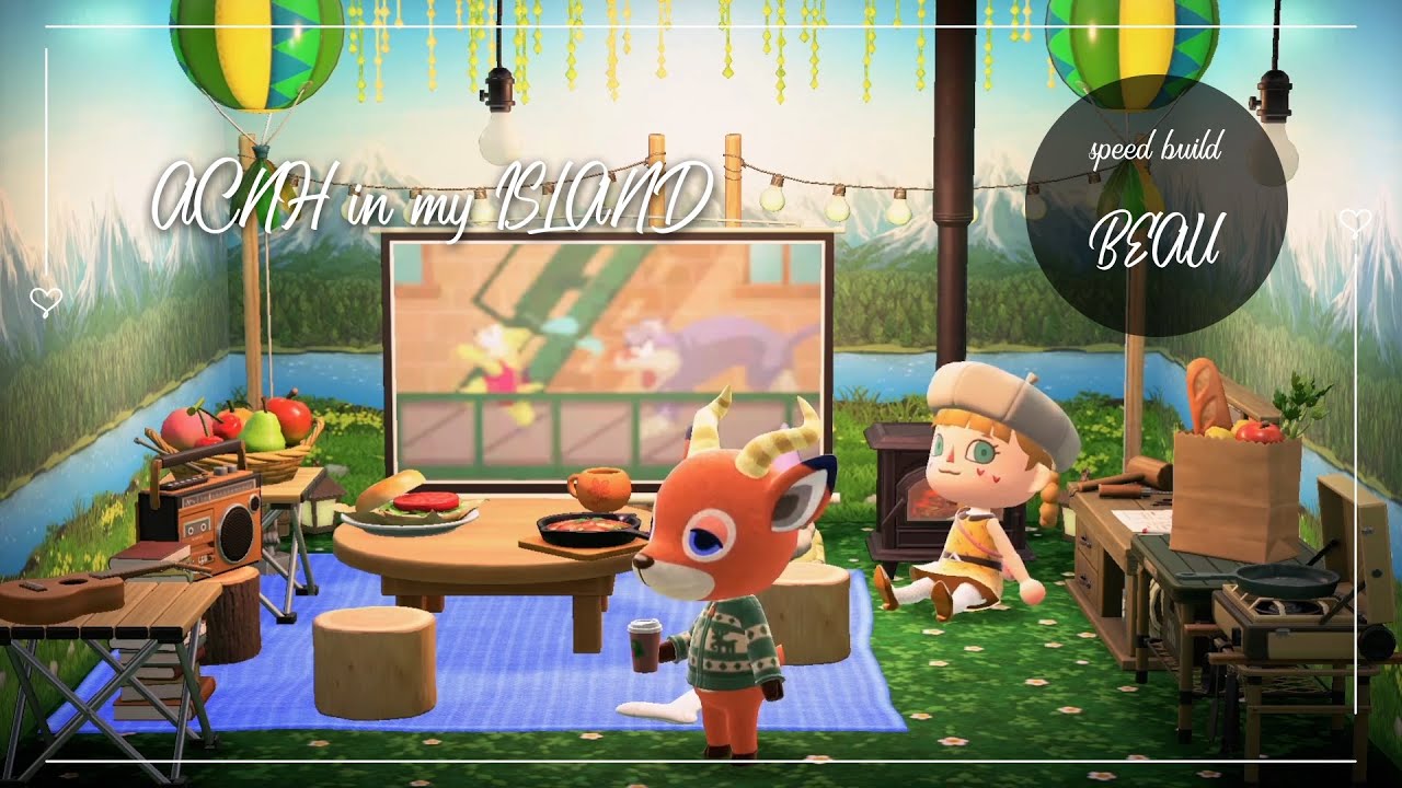 ACNH Speed Build | Villager BEAU House Remodeling | 피터 | ぺーター - YouTube