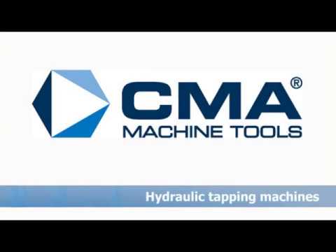CMA Hydraulic tapping machines - YouTube