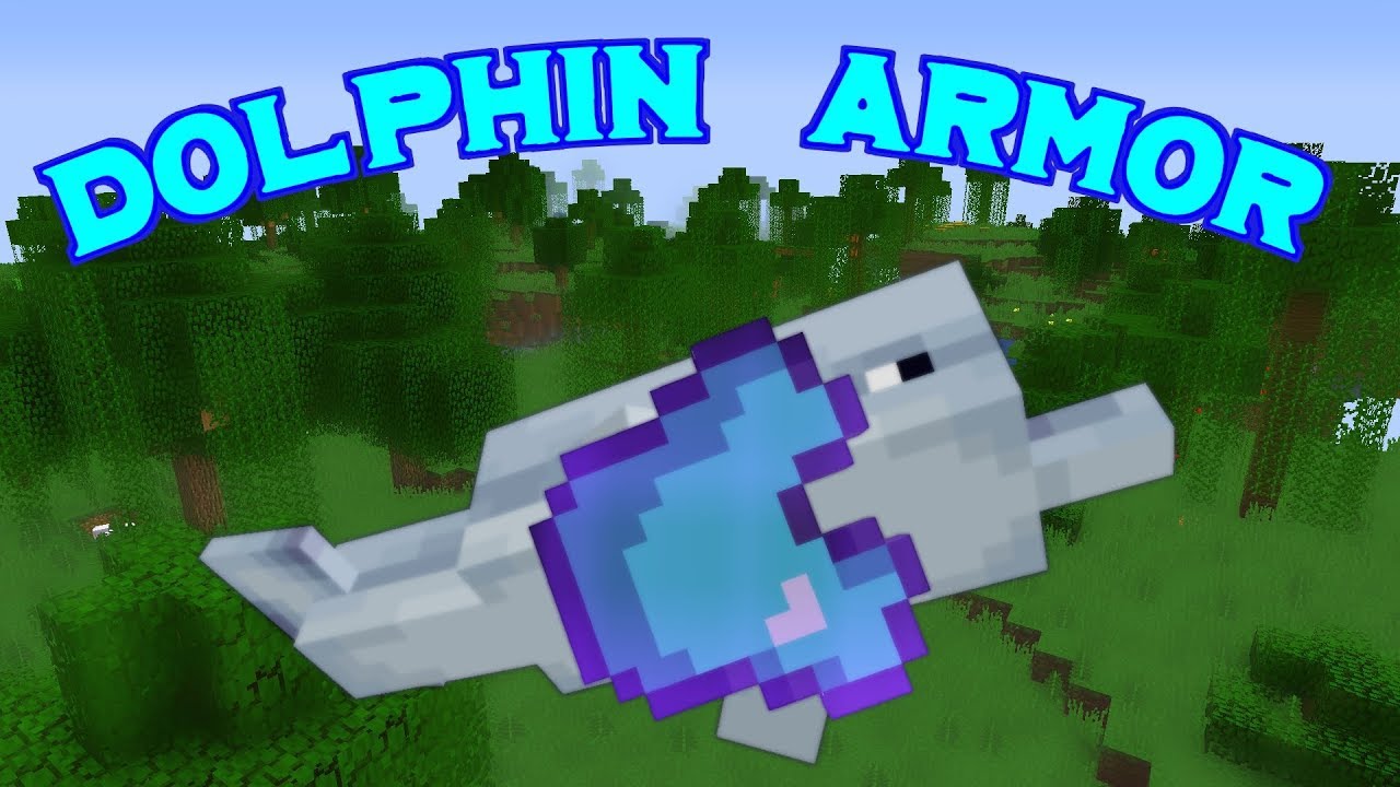 Dolphin Armor and everything about them! 1.13 snapshot - YouTube