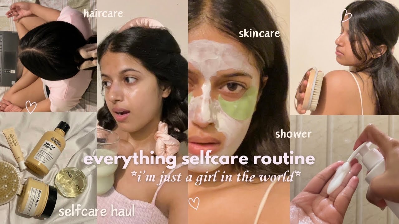 MY EVERYTHING SELFCARE ROUTINE🎀 bodycare, haircare, skincare🫧 feminine ...