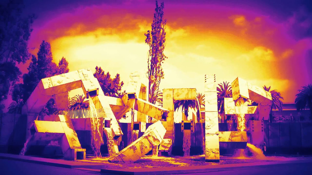 Complex Water Fountain Illusion - YouTube