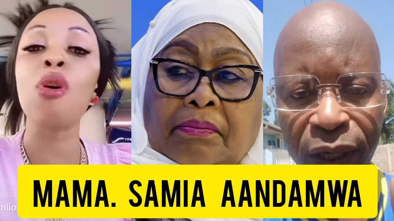 MAMA SAMIA ATUKANWA KILA SIKU BILA UOGA NA MWANADADA ALIYE UGAIBUNI ...