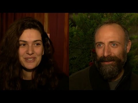 Halit Ergenç and Bergüzar Korel at Miray Daner's birthday (15/01/2017)