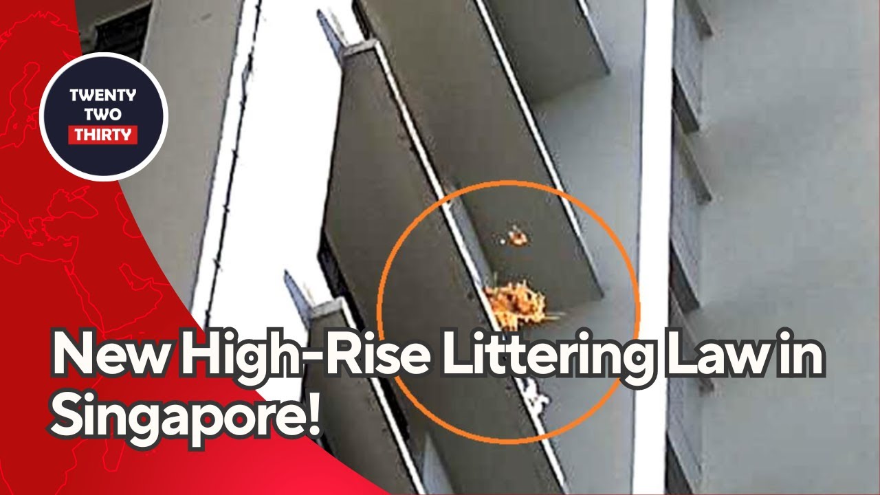 New High-Rise Littering Law in Singapore! First Convictions and $700 ...