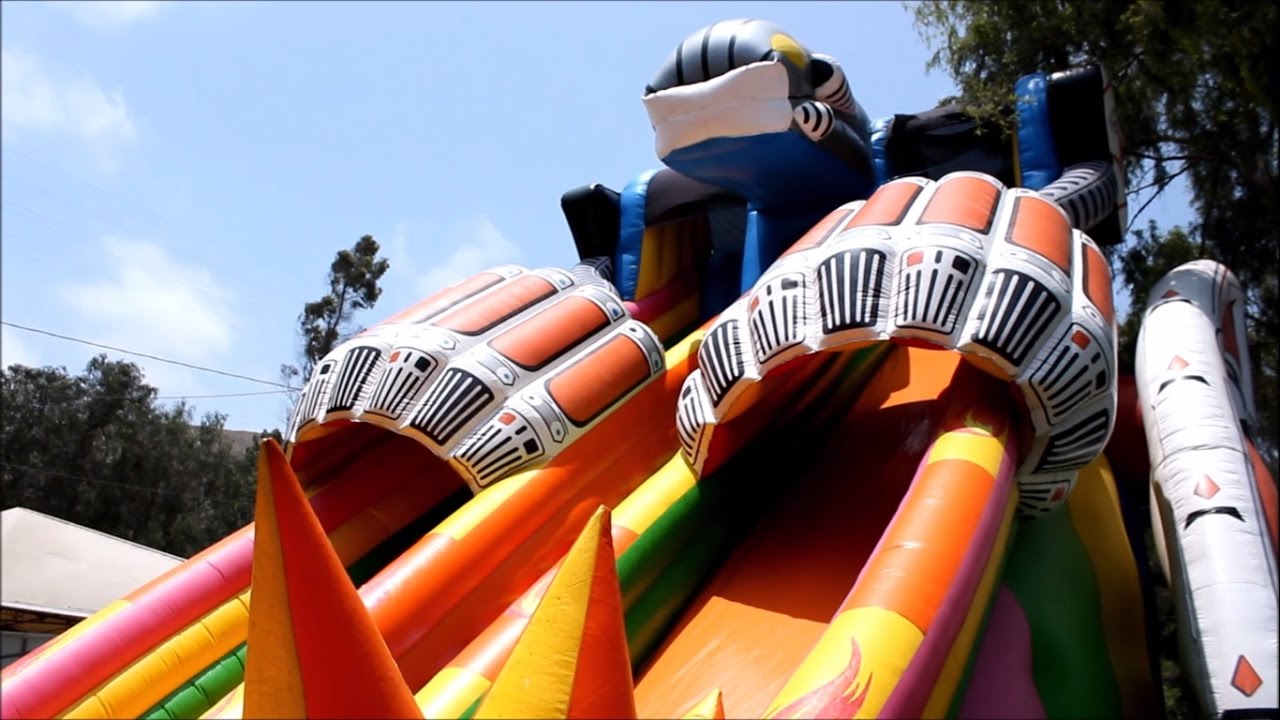 ROBOT INFLABLE GIGANTE!!! - YouTube