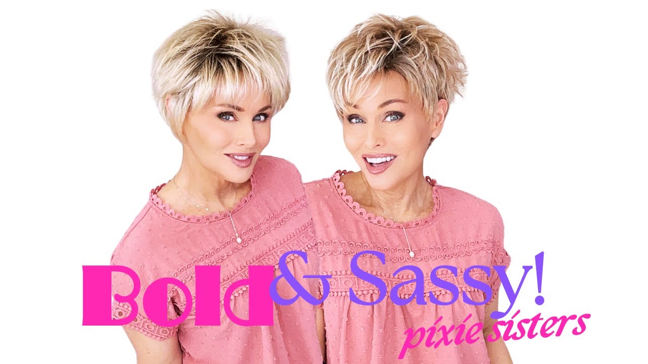 Bold And Sassy Pixie Sisters What Does Face Shape Have To Do With It 1396
