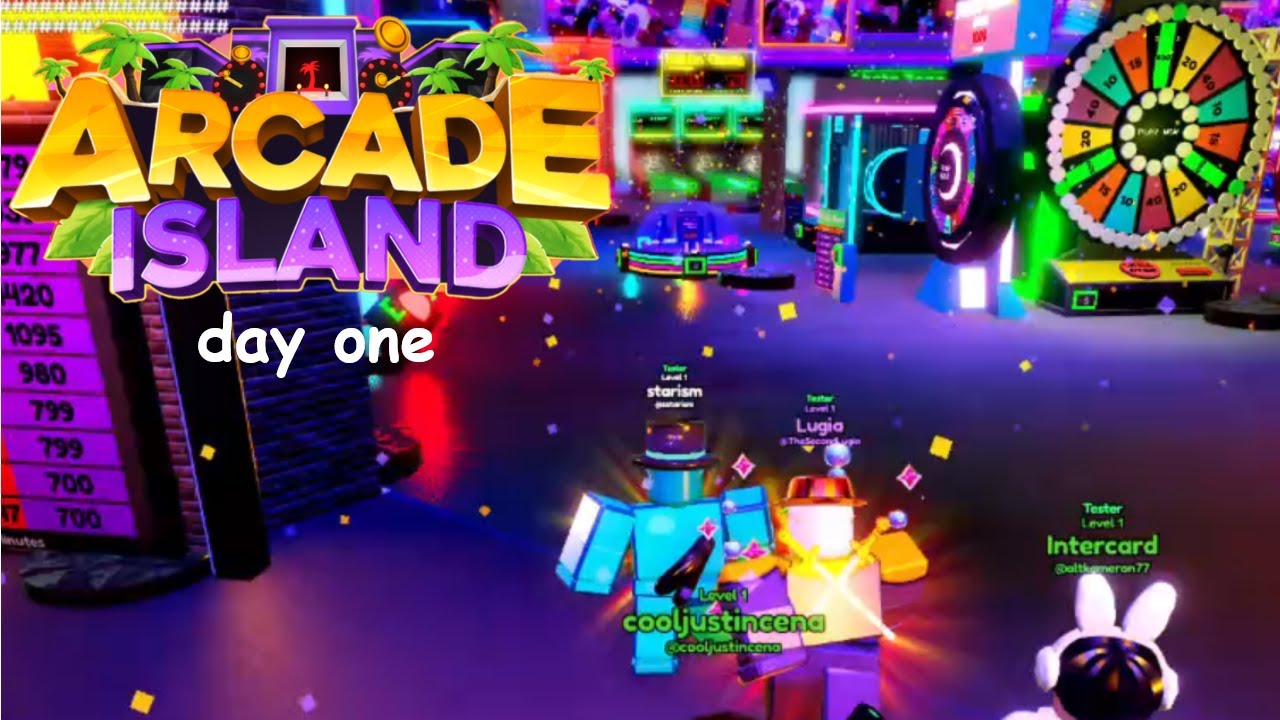 ARCADE ISLAND X: Day One - YouTube