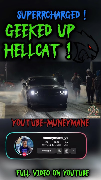 GEEKED UP HELLCAT ! - YouTube