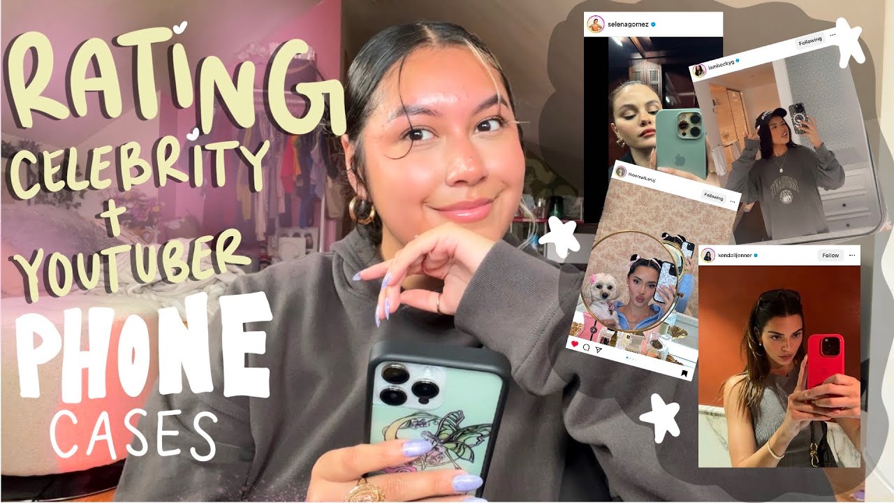 rating celebrity PHONE CASES📱 🌸💕*Selena Gomez, Kendall Jenner, BeckyG ...