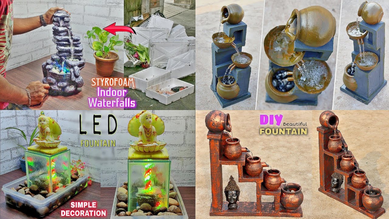 Amazing Top 4 Indoor Tabletop Waterfall Fountains | How to Make Best ...