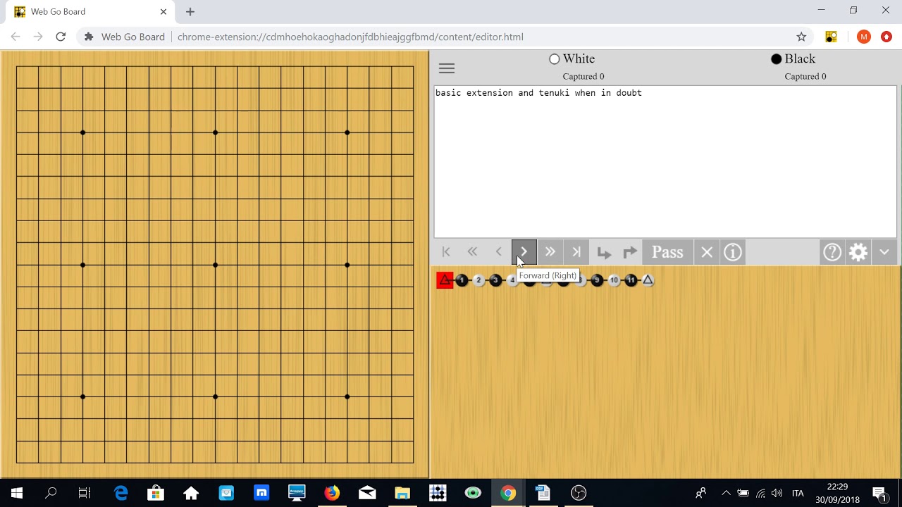 15 Basic Go Course: The base and Tenuki - YouTube