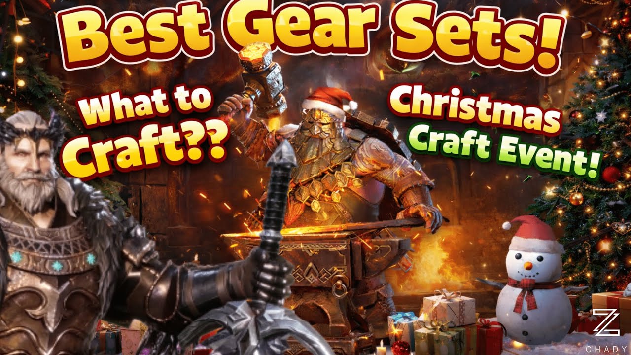 BEST Gear Sets to CRAFT?! | Azhor's Master Smithy Event | Christmas ...