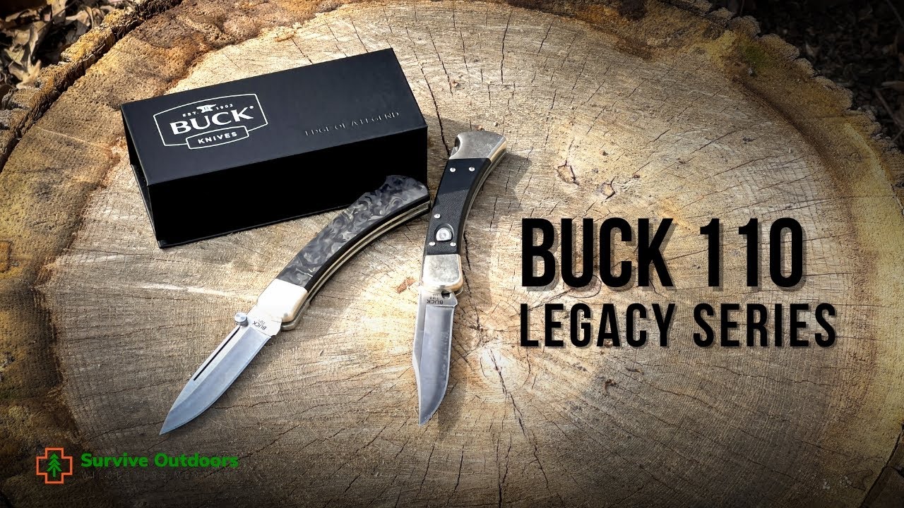 Legacy Buck Knife Review - YouTube