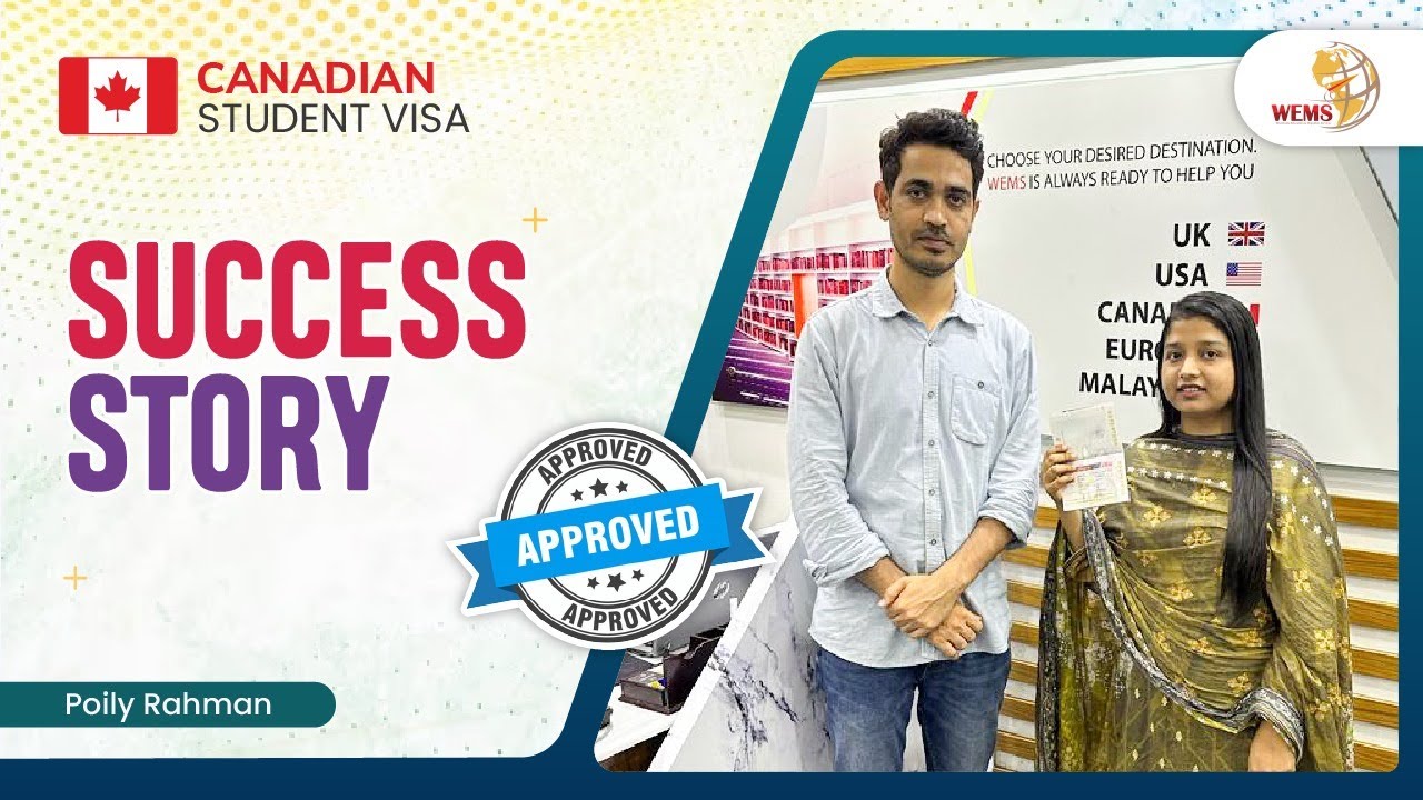 Canada Student Visa Success Story || Poily Rahman || Concordia ...