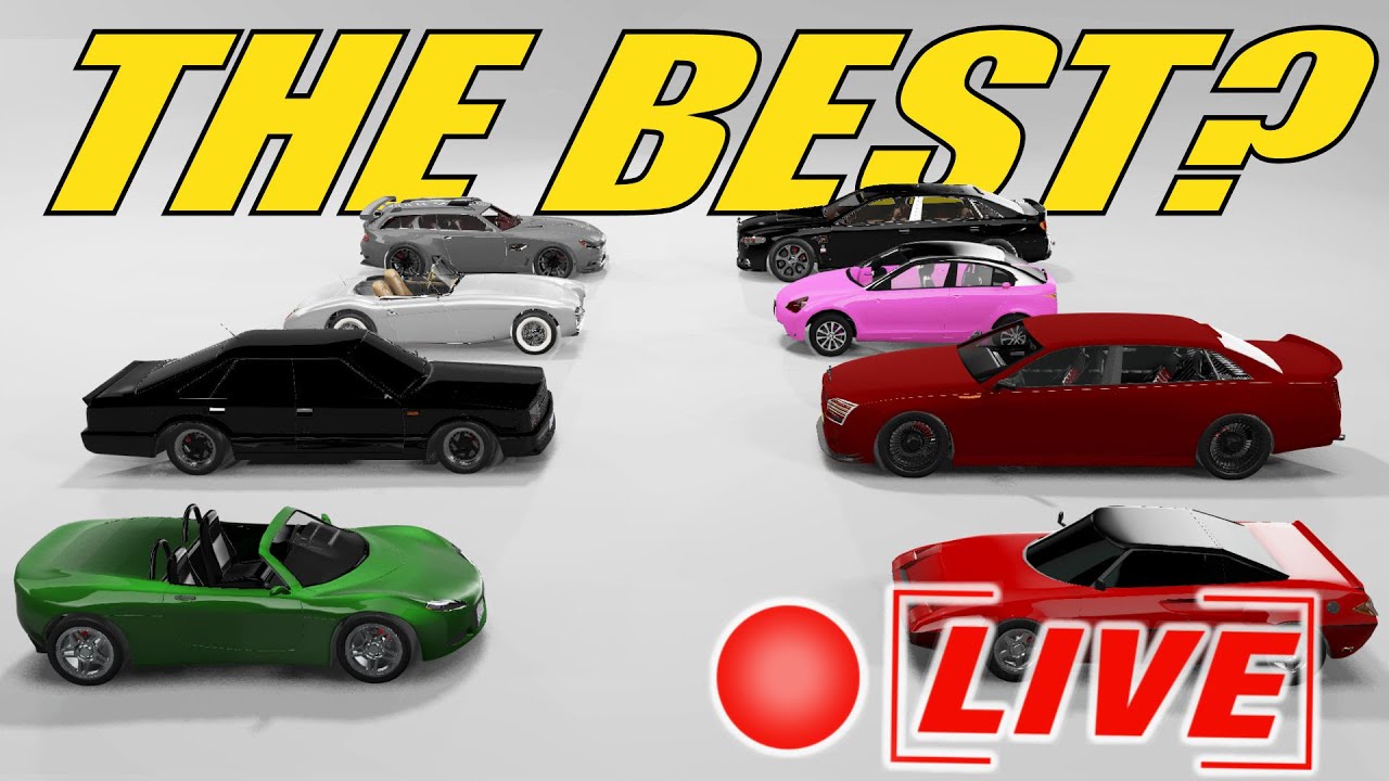 Fat Stack of Viewer Made Cars [LIVE] - YouTube