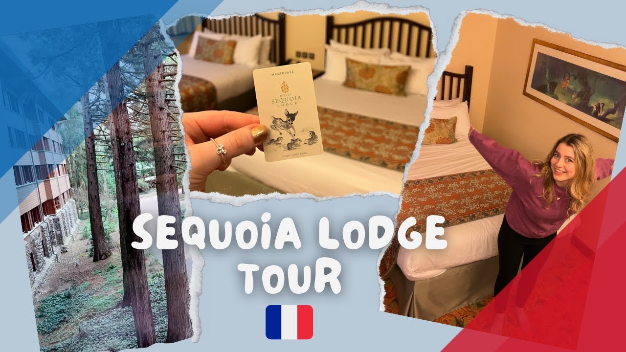 SEQUOIA LODGE Full Hotel Tour & Room Tour! Bar, Restaurants, Shop, Pool ...