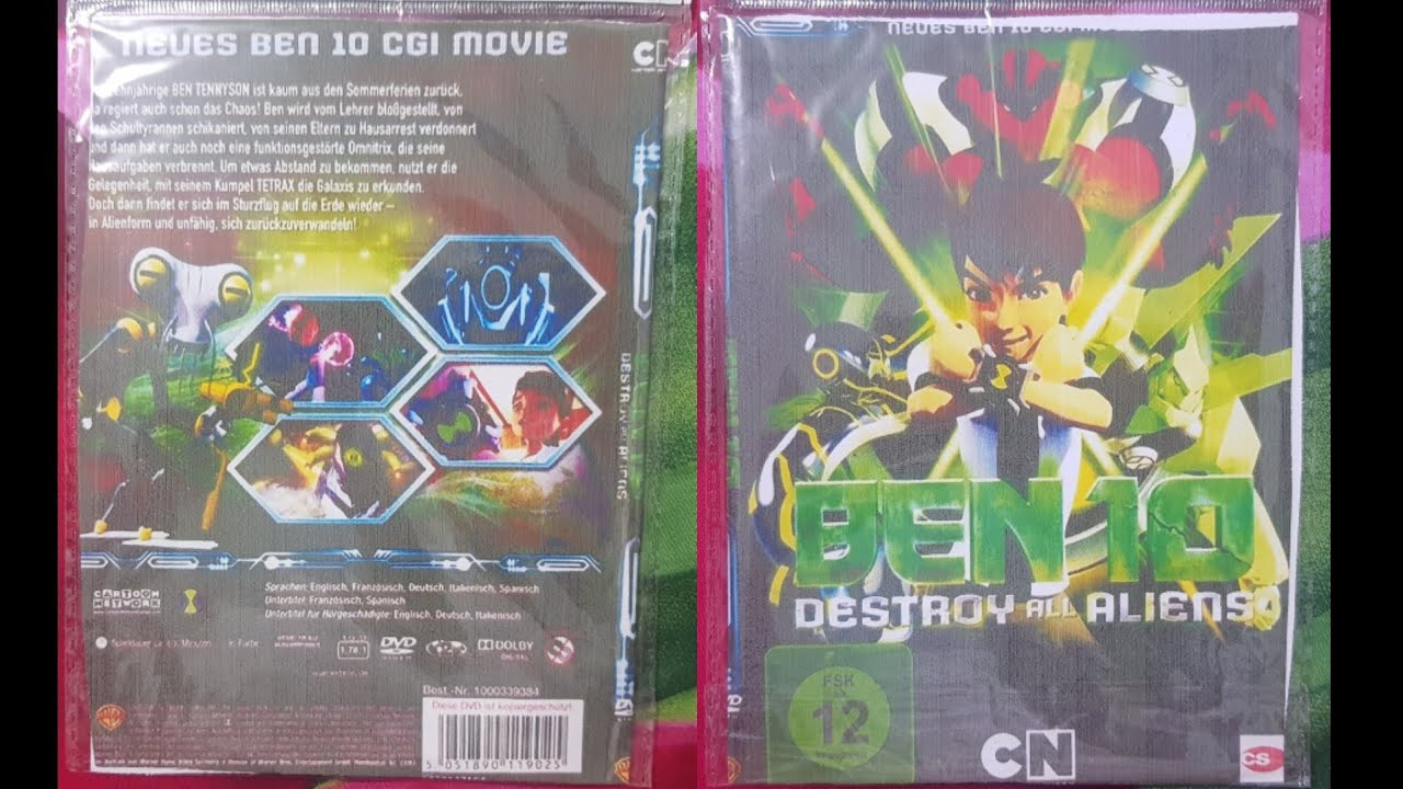 Ben 10 Destory All Aliens (CS) DVD Menu 2020 - YouTube