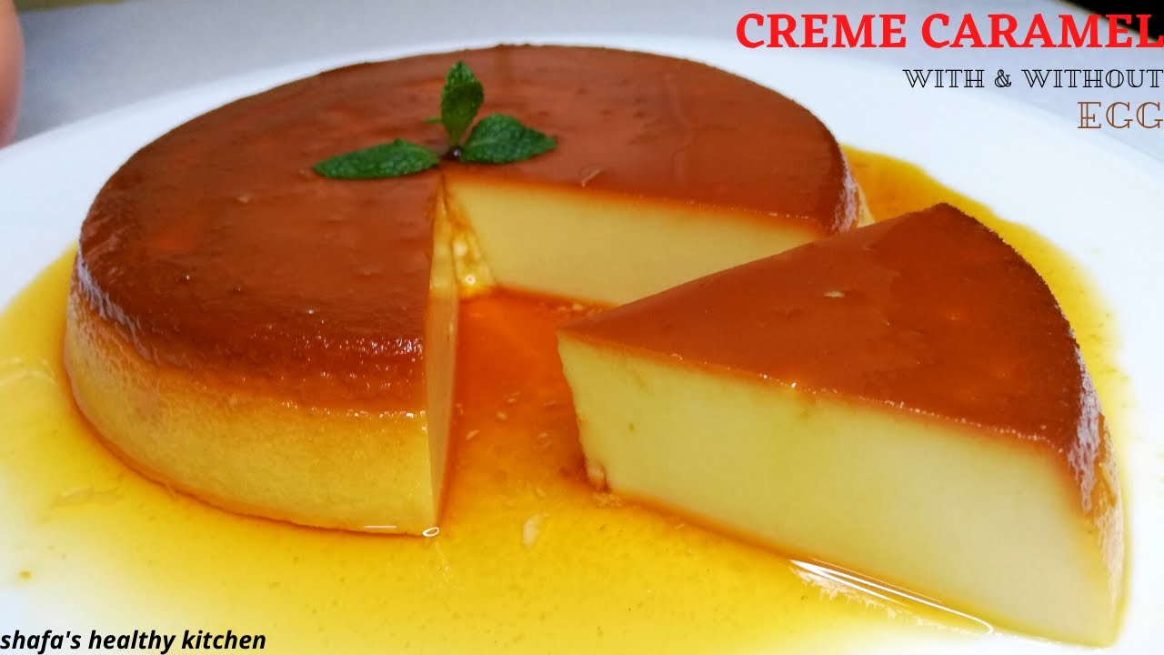 Easy Caramel Pudding Recipe | Creme Caramel | Eggless Caramel Pudding ...