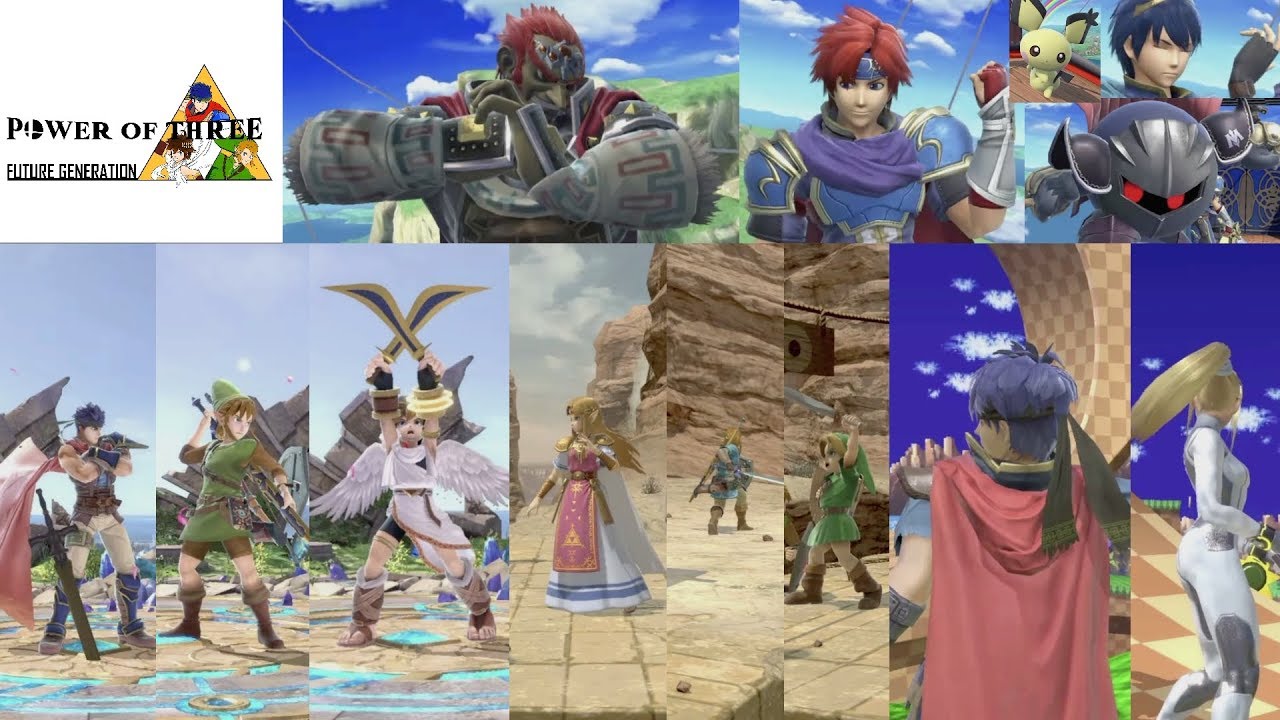 Power of 3 - Future Generation Character Intro (SSBU Machinima) - YouTube