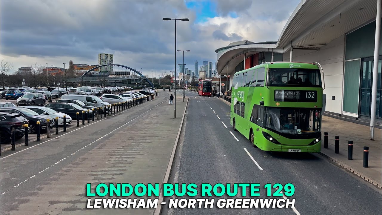 London Bus Journey: Route 129 - One of the shortest routes, covering ...