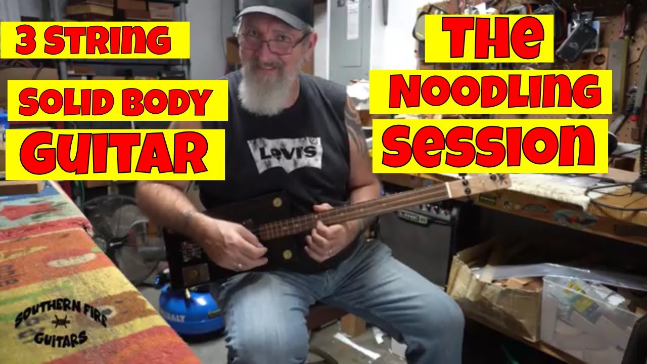 3 String Solid Body Guitar - The Noodling Session - YouTube
