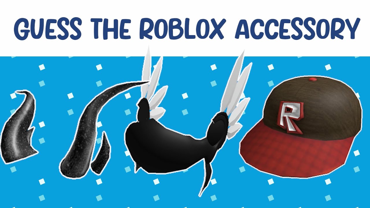 Roblox accessories | Guess the Roblox accessories? | Quiz for kids ...