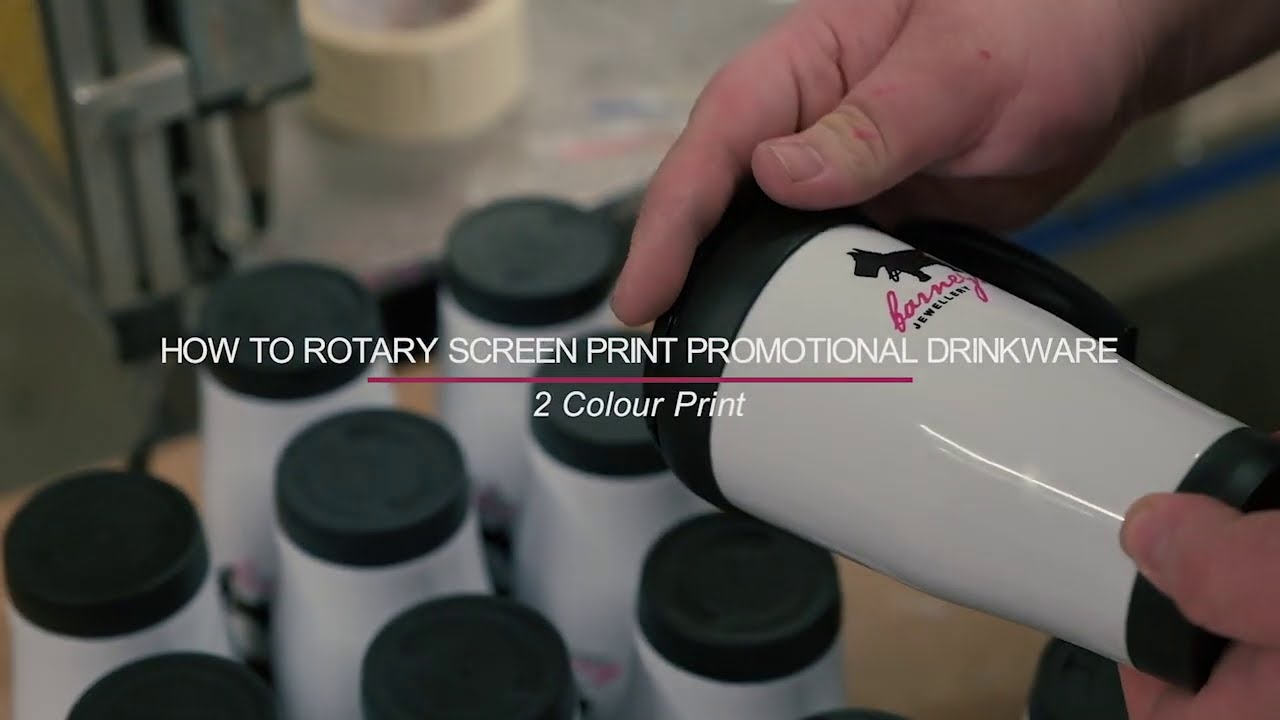 Printing Techniques | Rotary Screen Printing | MyEventBits.com - YouTube