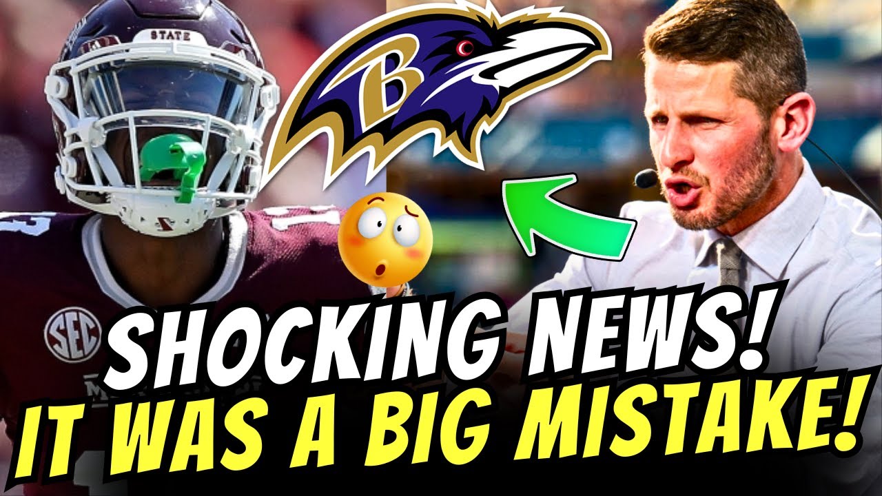 😱⚠️BOMB: RAVENS MAKE SHOCKING MISTAKE? FANS ARE OUTRAGED! BALTIMORE ...
