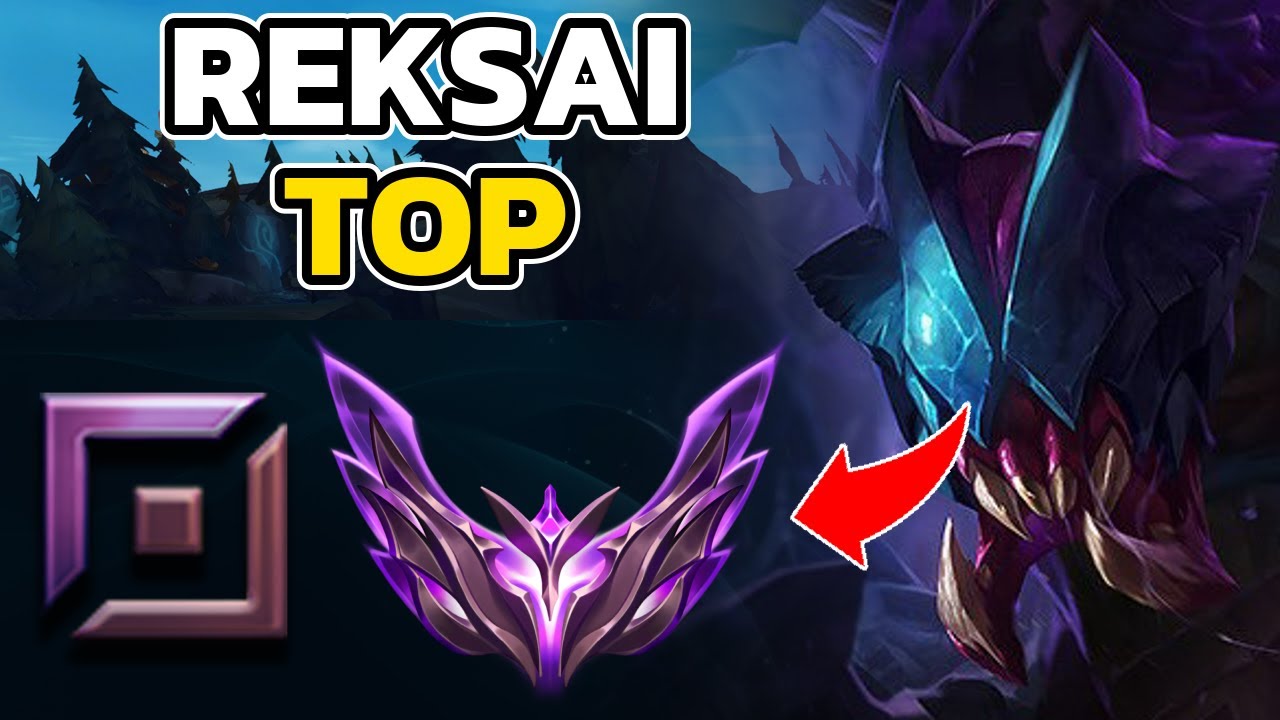 REKSAI TOP MASTER GAMEPLAY, LOL OFF-META BUILD/GUIDE, HOW TO PLAY ...