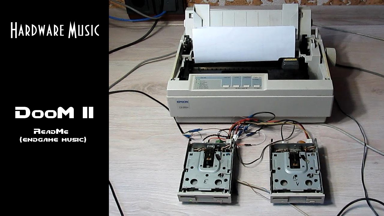 Hardware Music: DOOM II - ReadMe (Endgame Music) - YouTube