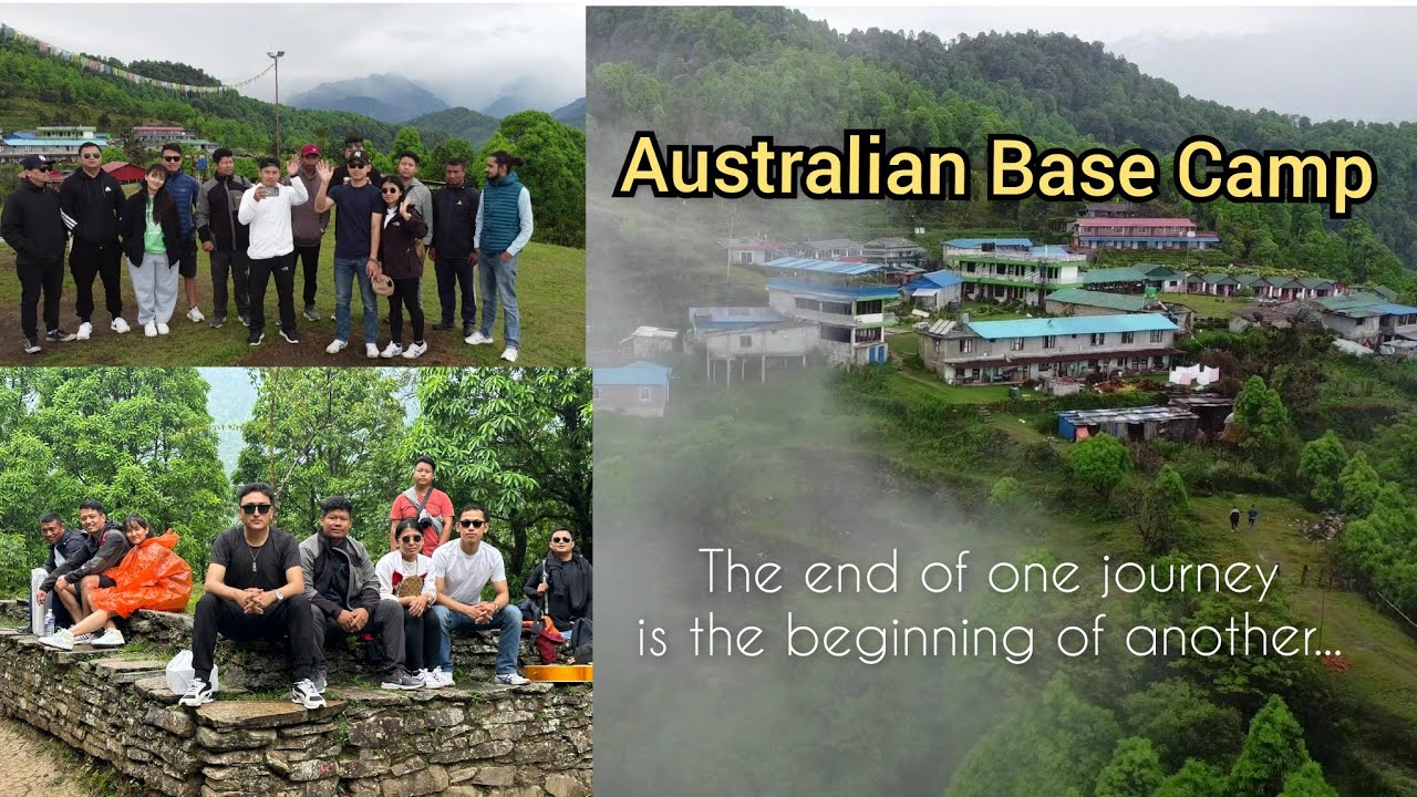 Unforgettable Moments In ABC(Australian Base Camp)With Friends||Drone ...