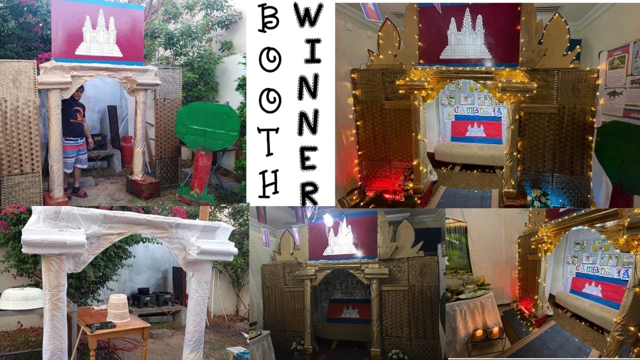 DIY Cambodian Booth - Temple Style - YouTube