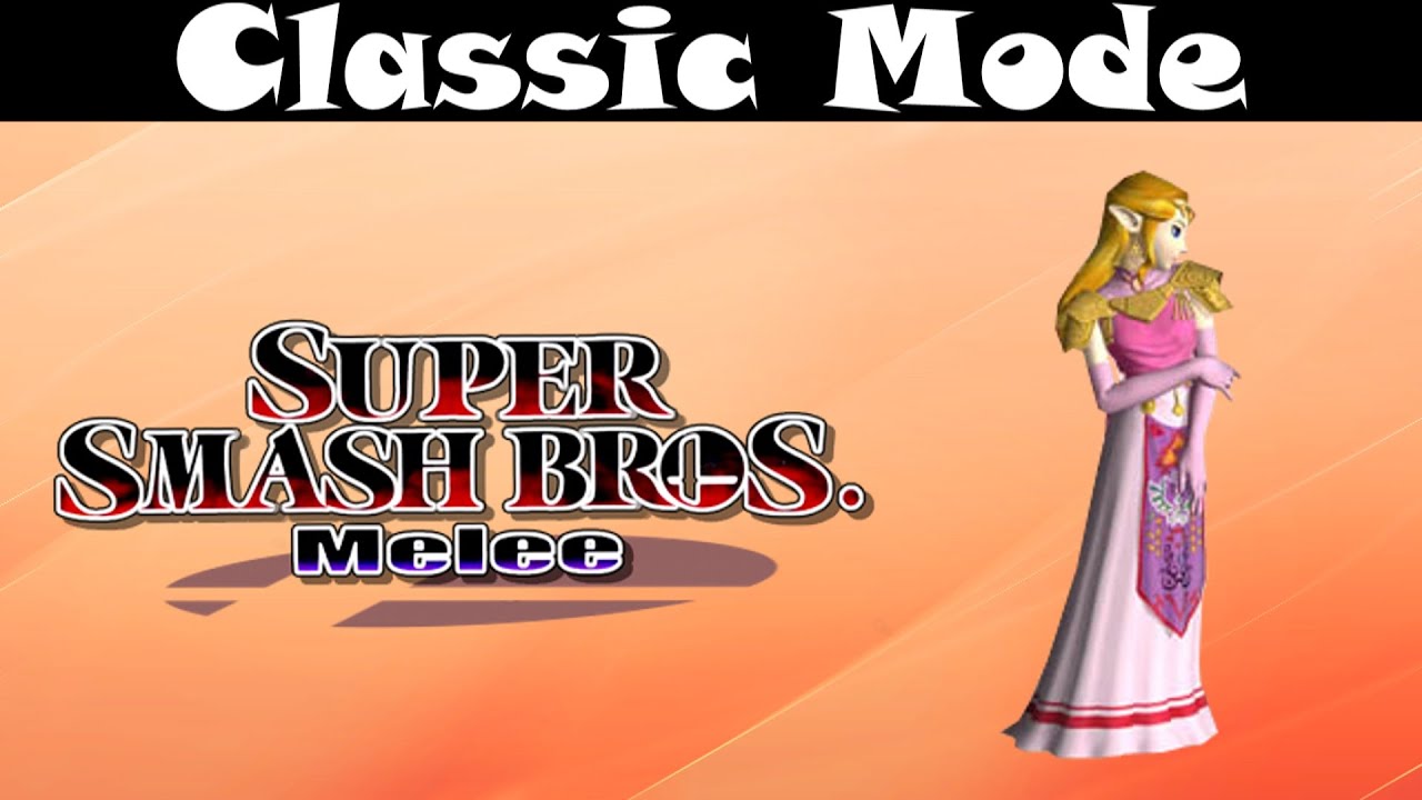 Super Smash Bros. Melee (GameCube) Classic Mode as Zelda - YouTube